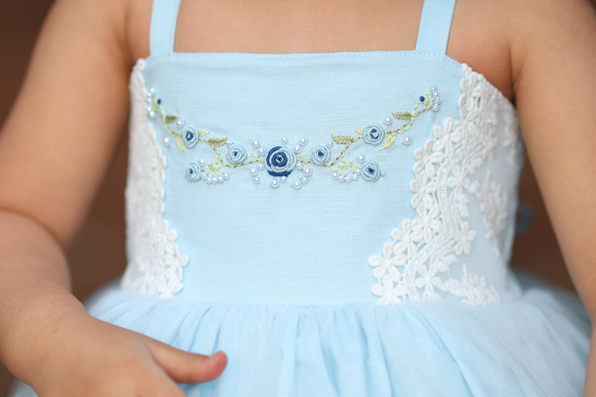 Blue Bonnet Dress – Wild Lilies